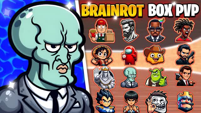 🧠 Brainrot Boxfights 📦 1843-8881-0295 by siilviuufn - Fortnite