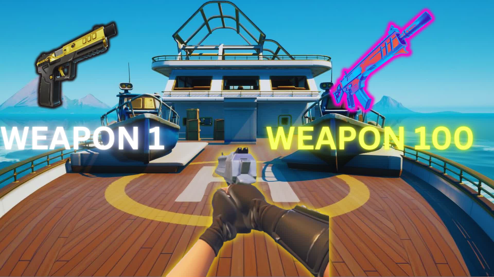 The Yatch - Gun Game! 2543-1132-8734 by ryqntron - Fortnite Creative ...