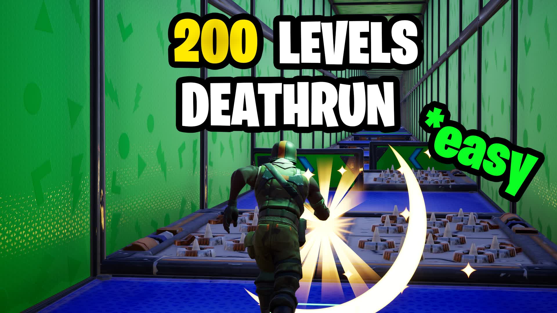 200 LEVELS DEATHRUN (easy)🍀 7397-2973-3179 by nexloxy - Fortnite Creative Map Code - Fortnite.GG