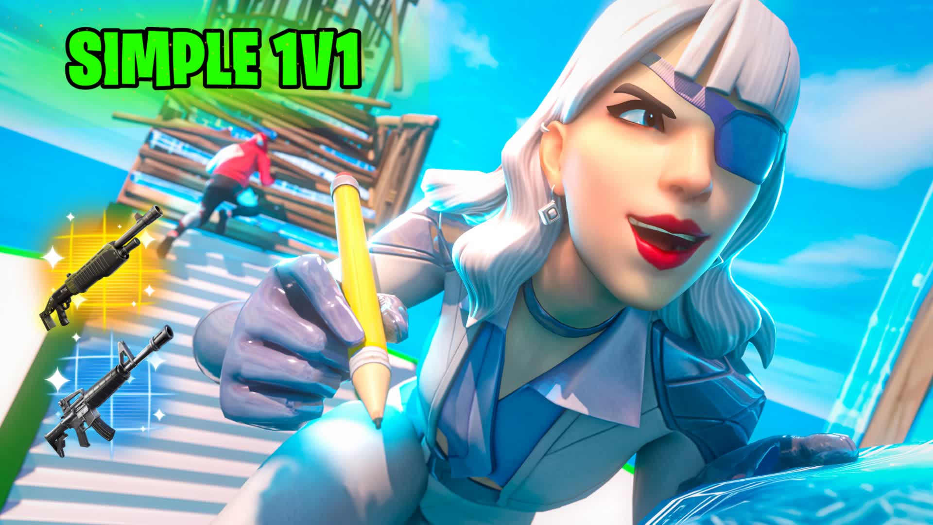 simple 1v1 ( 6 players ) Meli 4591-8394-5504 من ابتكار meliodas.fn ...