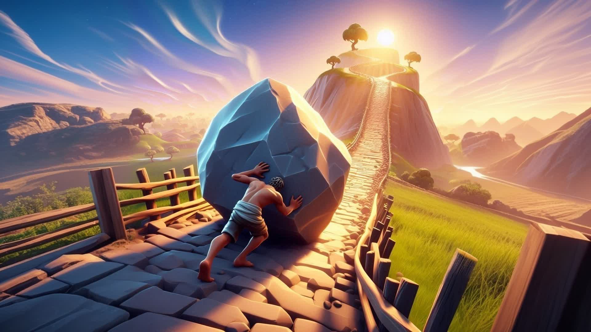 Sisyphus Avalanche🌄 0090-3159-6215 by qmi - Fortnite Creative Map Code ...