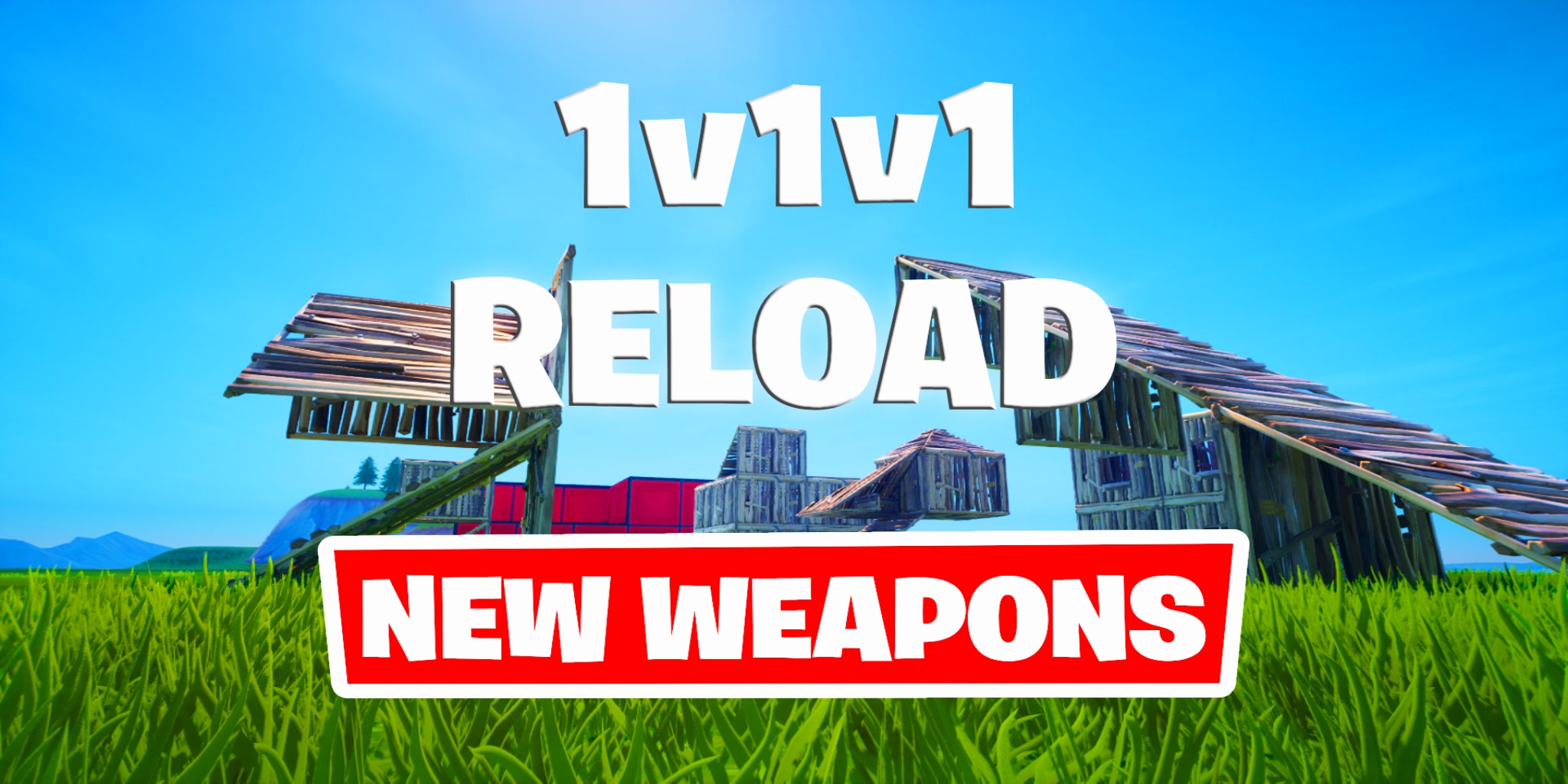 🔥 1v1v1 RELOAD – ALL NEW WEAPONS 0198-9006-1626 by untie - Fortnite Creative Map Code - Fortnite.GG