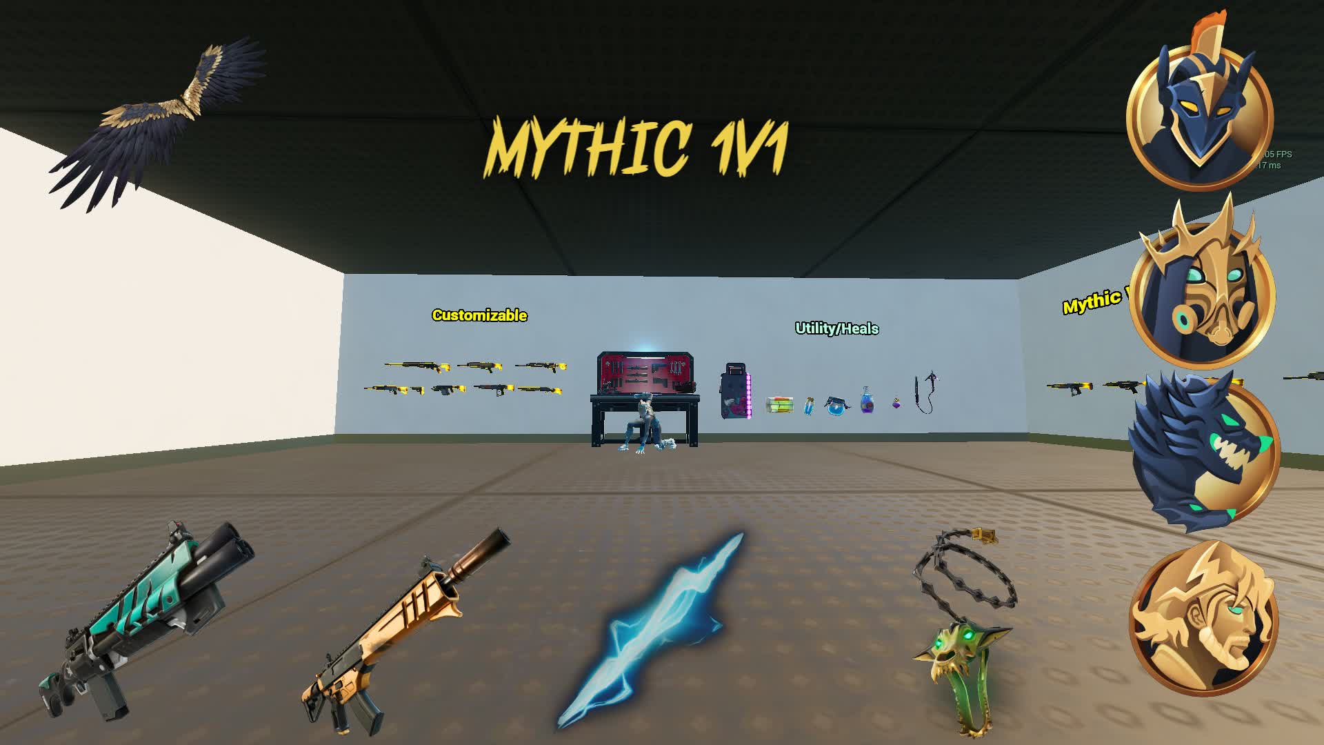 Mythic 1v1 7819-2487-0085 by luckfn31 - Fortnite Creative Map Code ...