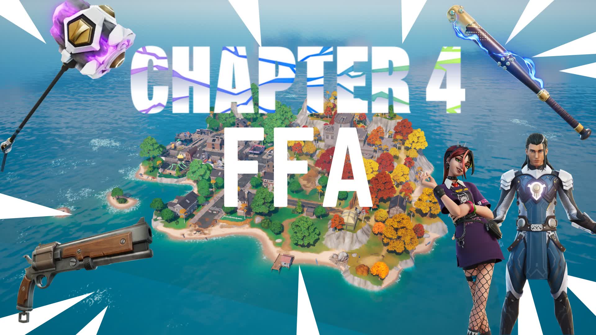 Chapter Four FFA 7344-9979-5522 by arealpotato - Fortnite Creative Map Code - Fortnite.GG