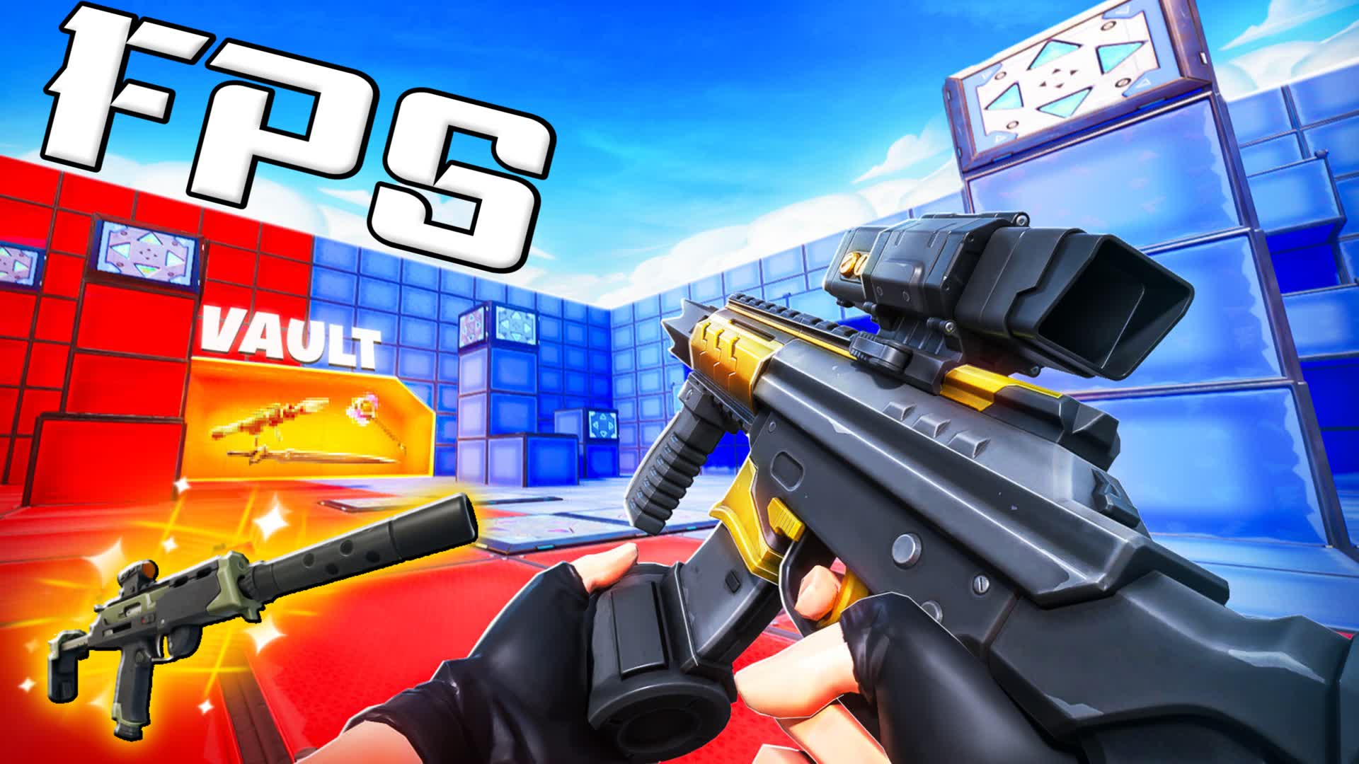 FPS RED VS BLUE 🔴🔵 0278-5345-6040 by lordnatzu7 - Fortnite Creative Map ...