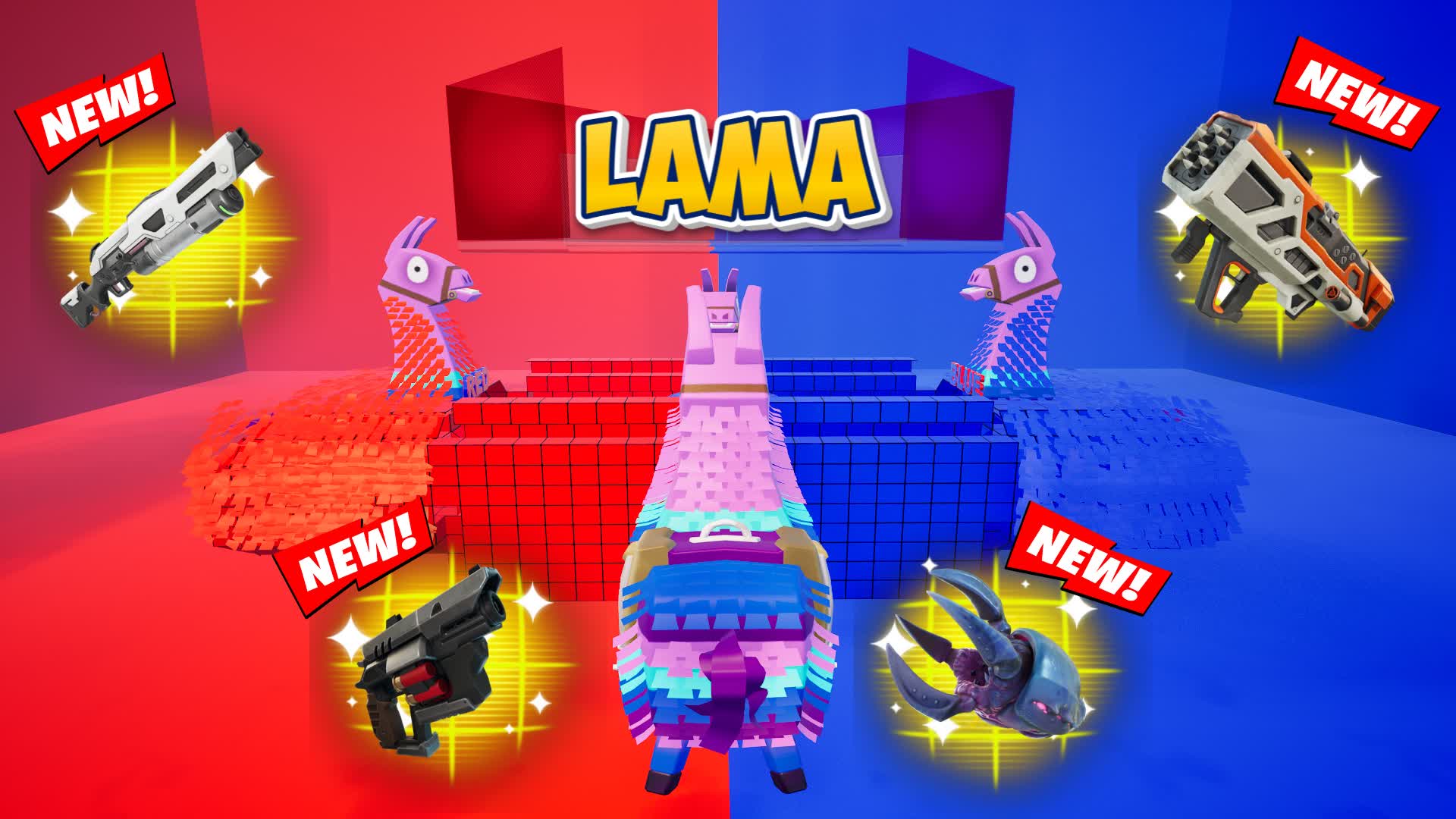 LAMA RED VS PURPLE 7323-5678-7460 by giai - Fortnite Creative Map Code ...