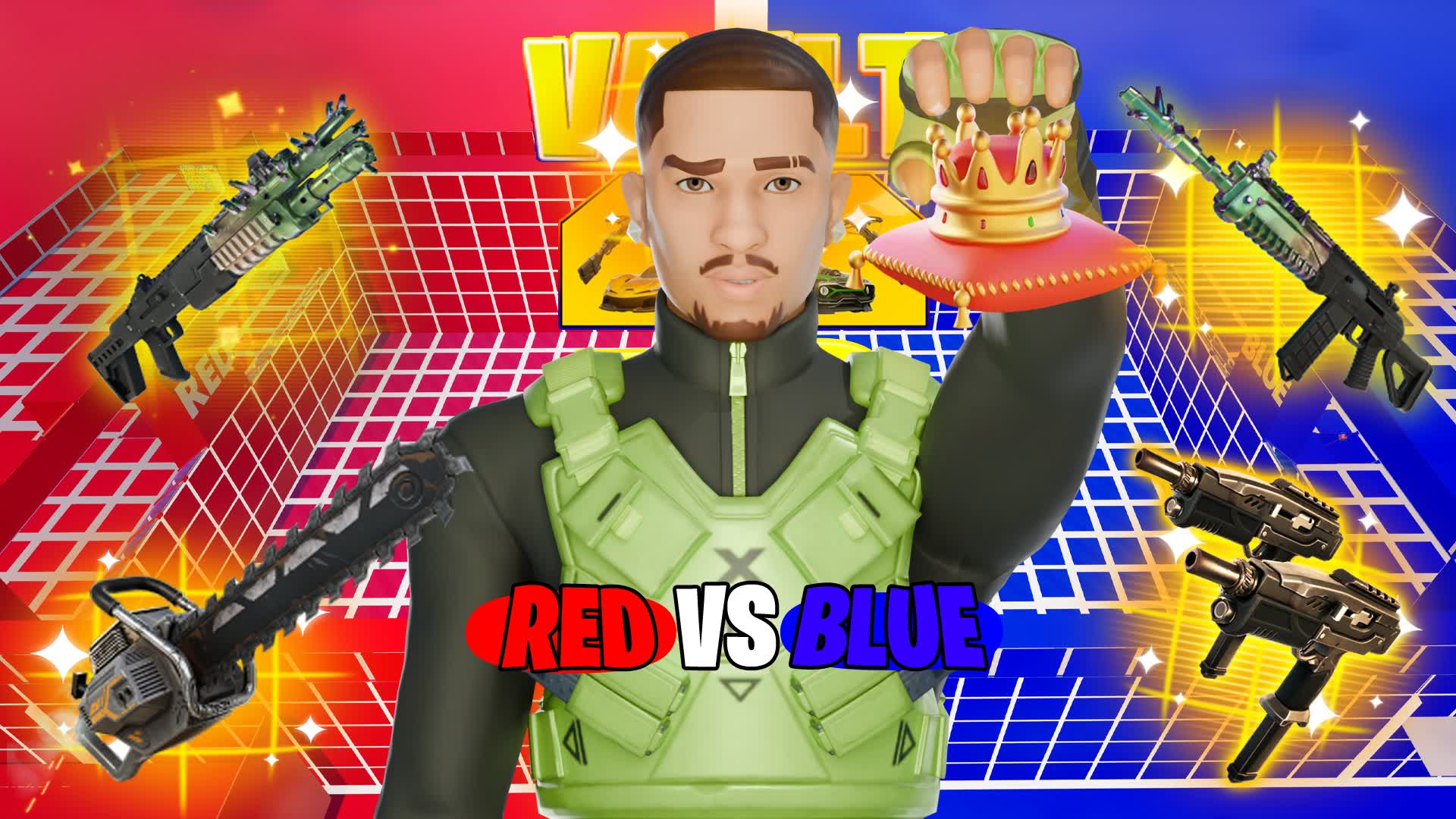 the best RED VS BLUE AS A TEAM 0098-4601-0391 by shuloxo - Fortnite ...