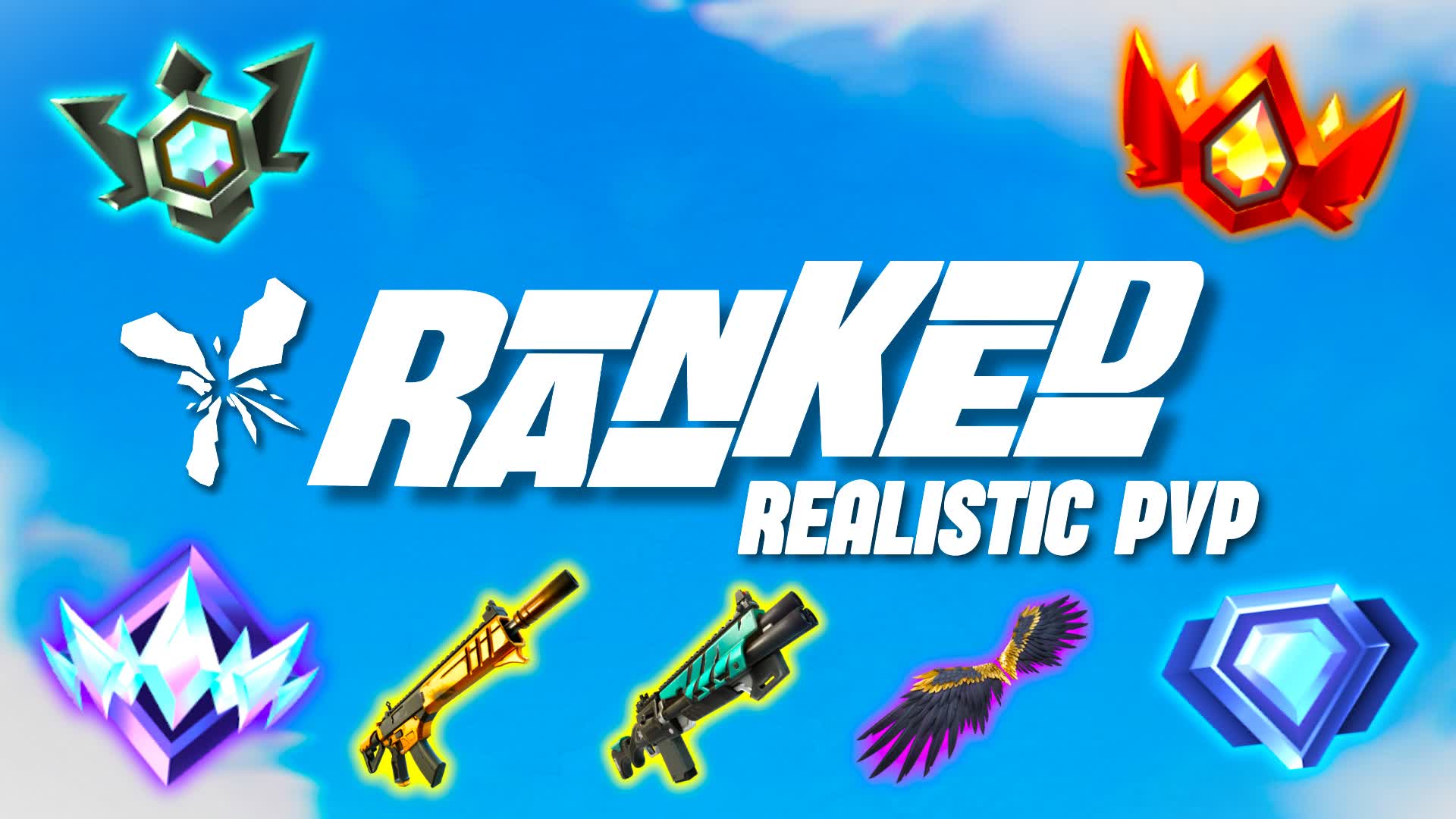 Ranked Realistic PVP 4212-9806-9817 by gifu - Fortnite Creative Map Code - Fortnite.GG