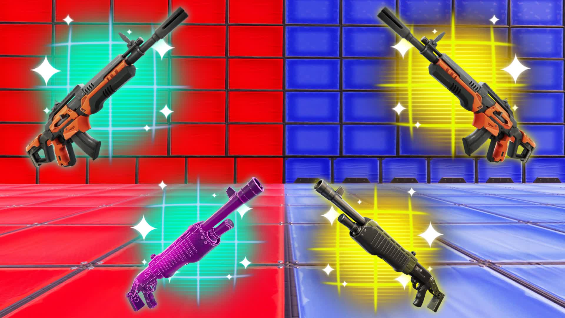 SUPER RED VS BLUE 🔴🔵 (VKM) 3838-3696-2968 by zone-warss - Fortnite ...