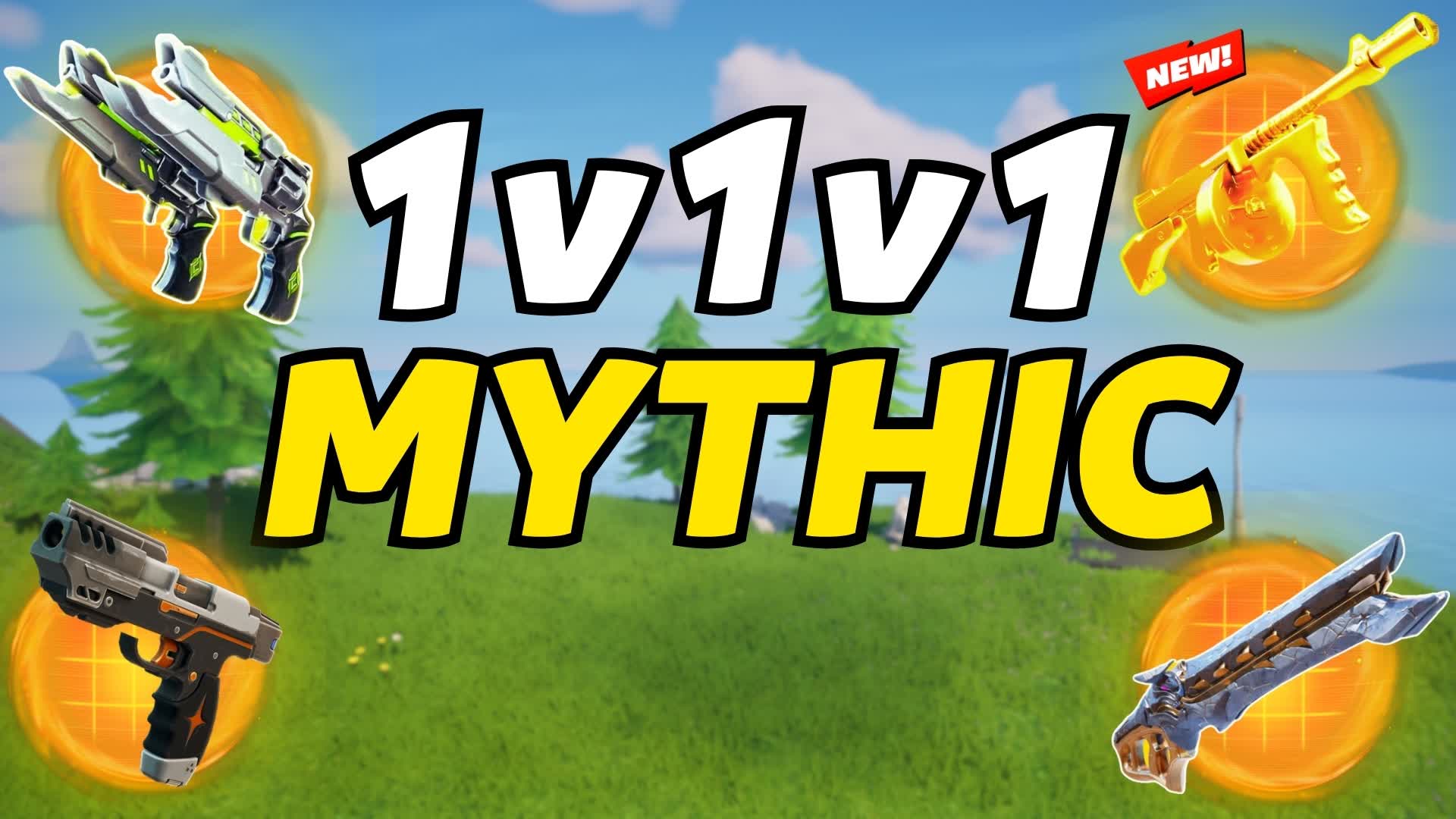 1v1v1 MYTHIC Free For All 1442-0063-7163 by guigas - Fortnite Creative Map Code - Fortnite.GG