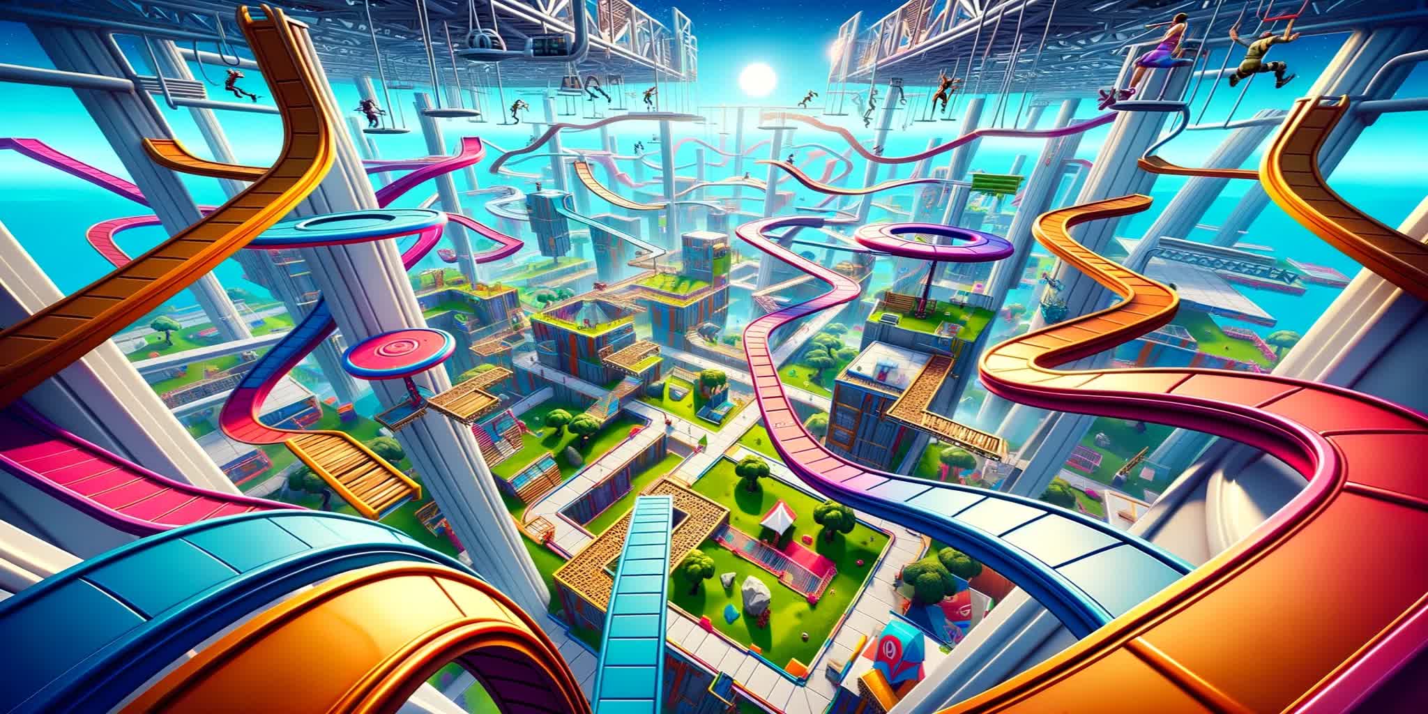 60 ORIGINAL LEVELS | DEATHRUN 7495-7534-6567 by ezz - Fortnite Creative ...