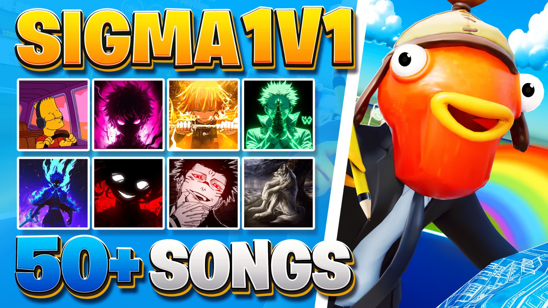 SIGMA MUSIC 1V1 👑 3894-1074-8461 by miniarcstudios - Fortnite