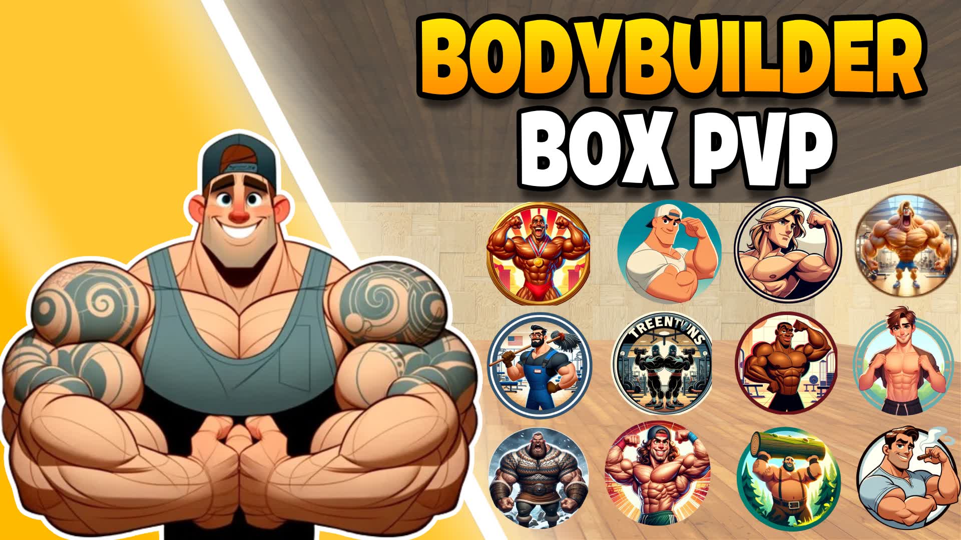 BODYBUILDER 💪🏼 BOX PVP 3156-9560-9706 by wackycreative - Fortnite ...