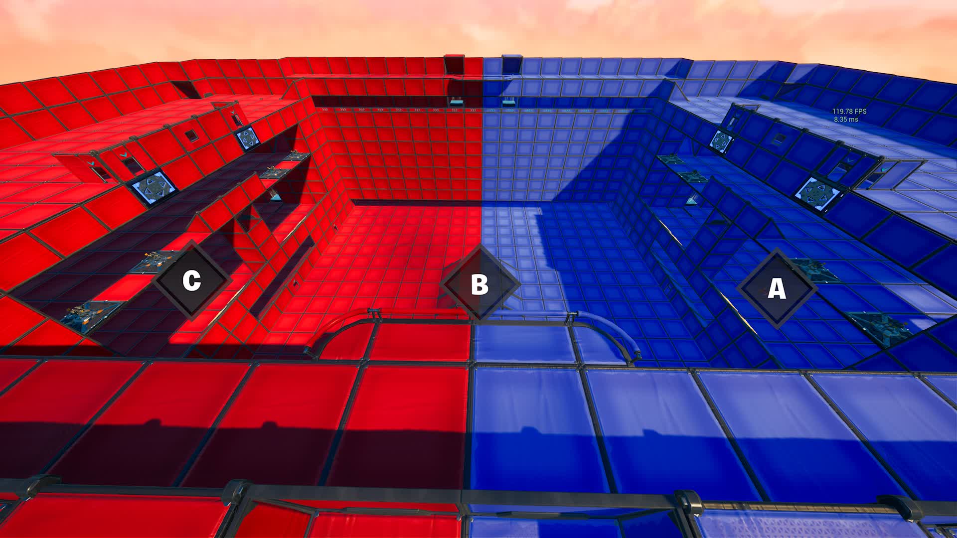 Domination red vs blue 4936-1930-7787 by psionix - Fortnite Creative ...