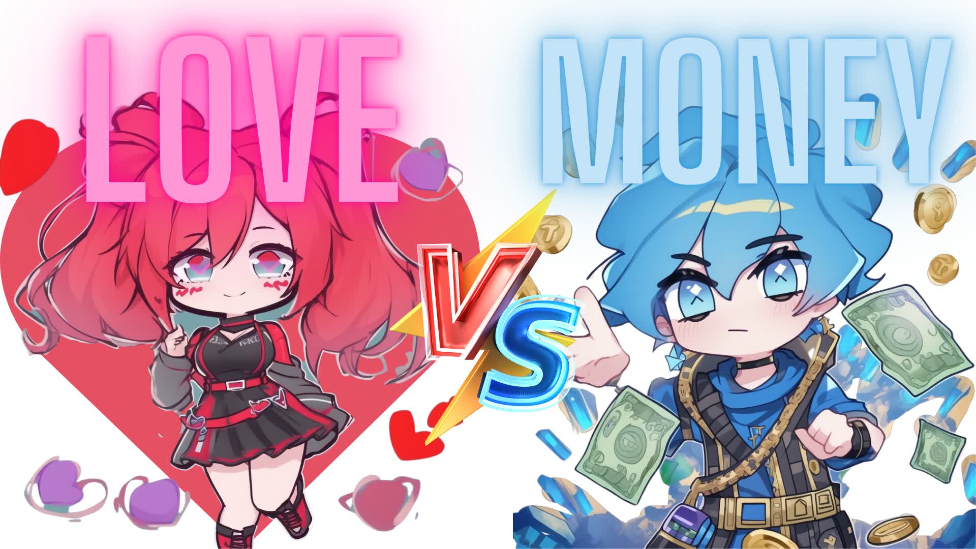💖Red Love💖 vs 💲Blue Money💲 6210-4220-3485 by sk-1883 - Fortnite ...