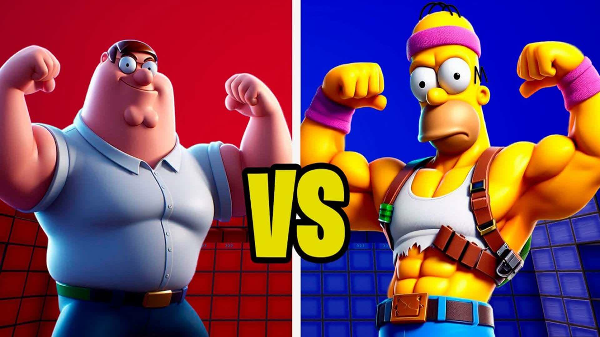 🔴PETER VS GOMER🔵 2696-7556-6508 by warw - Fortnite