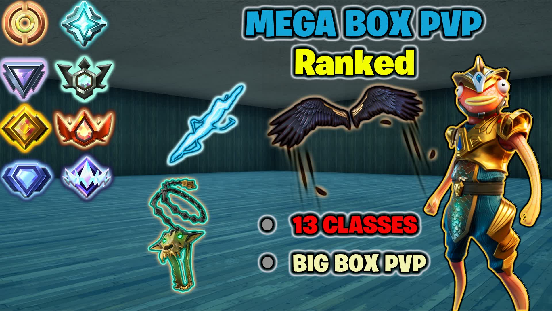 Mega Box PVP 1353-3800-6739 by kioy - Fortnite Creative Map Code ...