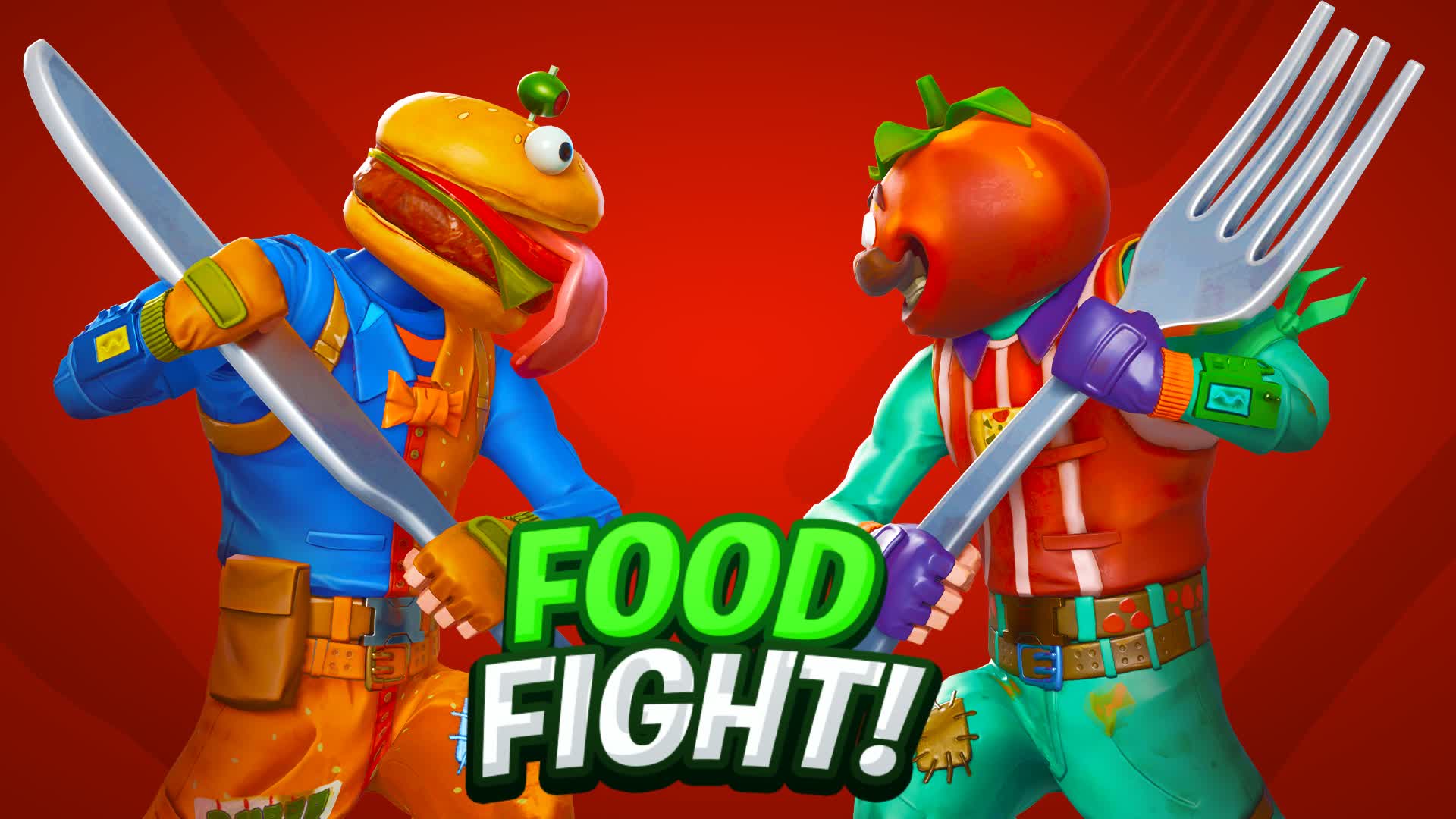 FOOD FIGHT 🍅Vs.🍔 7793-2003-5976 by dengosomapas - Fortnite Creative Map ...