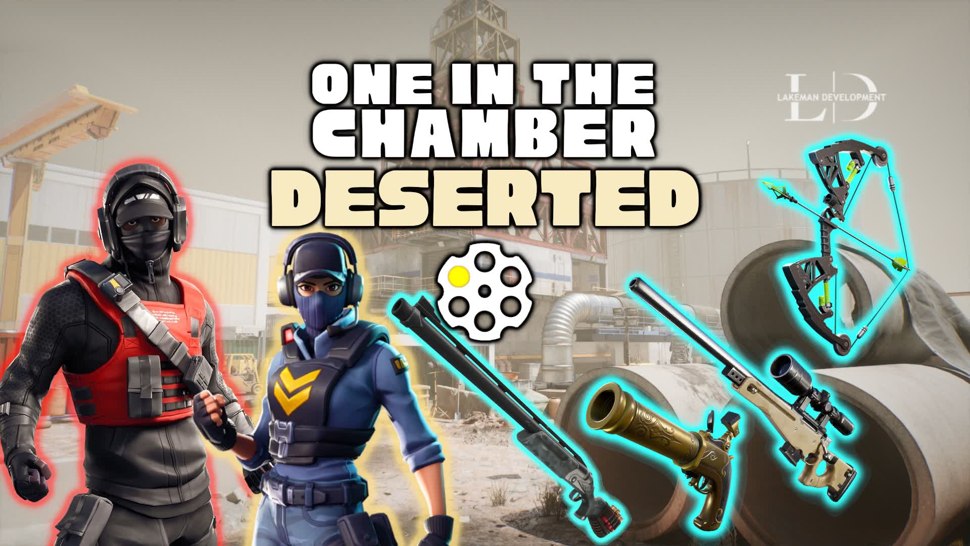 ONE IN THE CHAMBER: DESERTED 4872-8247-8803 by lakeman - Fortnite ...