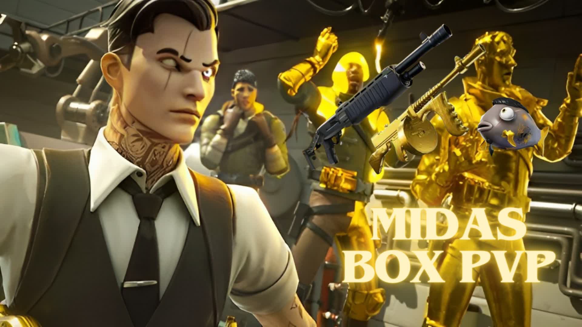MIDAS BOX PVP 4123-5753-7261 by fury7.x - Fortnite Creative Map Code - Fortnite.GG