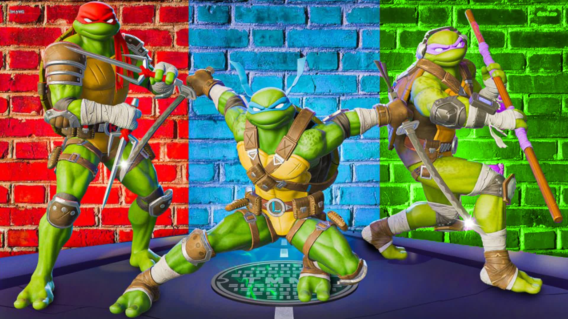 TMNT Red Vs Blue Vs Green 🥵🥶🤢 0326-1269-9770 by mrle98 - Fortnite