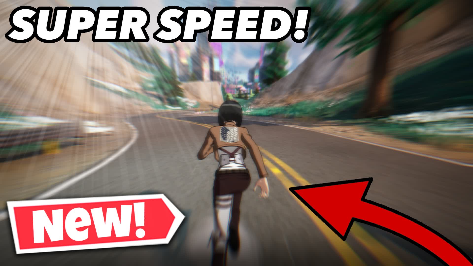 Super Speed Island 🏃‍♂️💨 - 0545-9595-5785 | Fortnite Zone