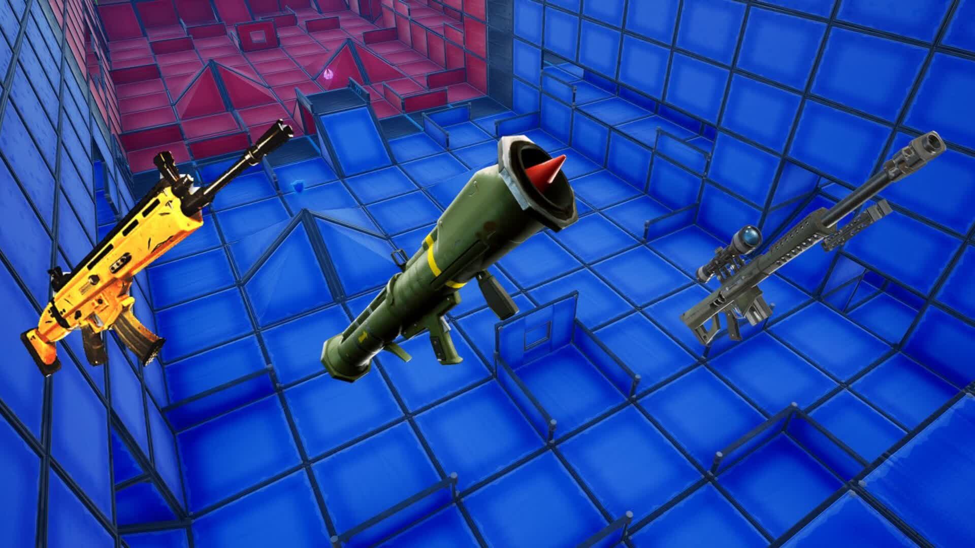 Red vs Blue: Arena war 7420-8444-4899 by gglafrite - Fortnite Creative ...