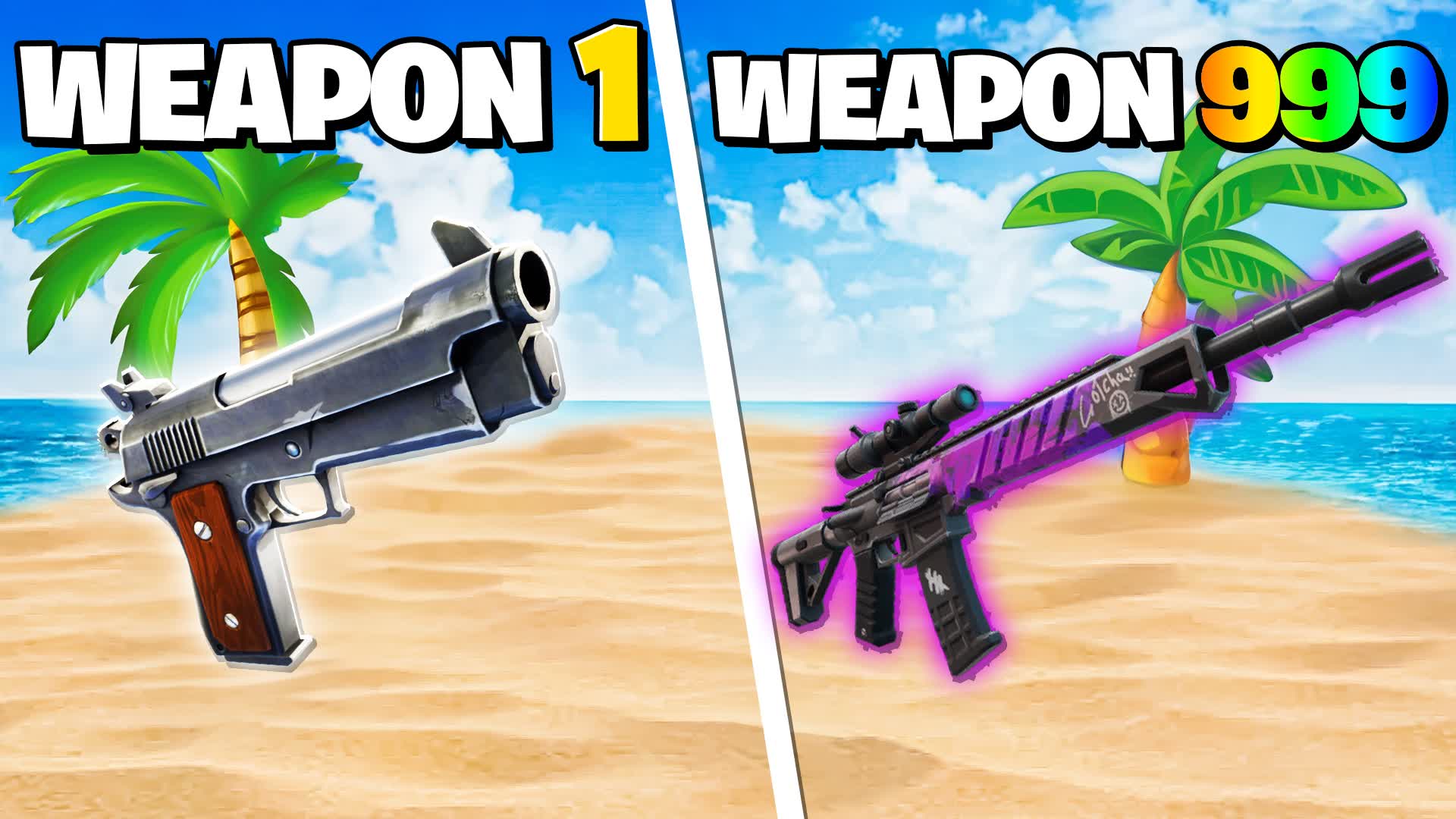 😎 GUN GAME 🔫 SUMMER ONE SHOT ☂️ 6584-9648-1857 by lindo - Fortnite ...