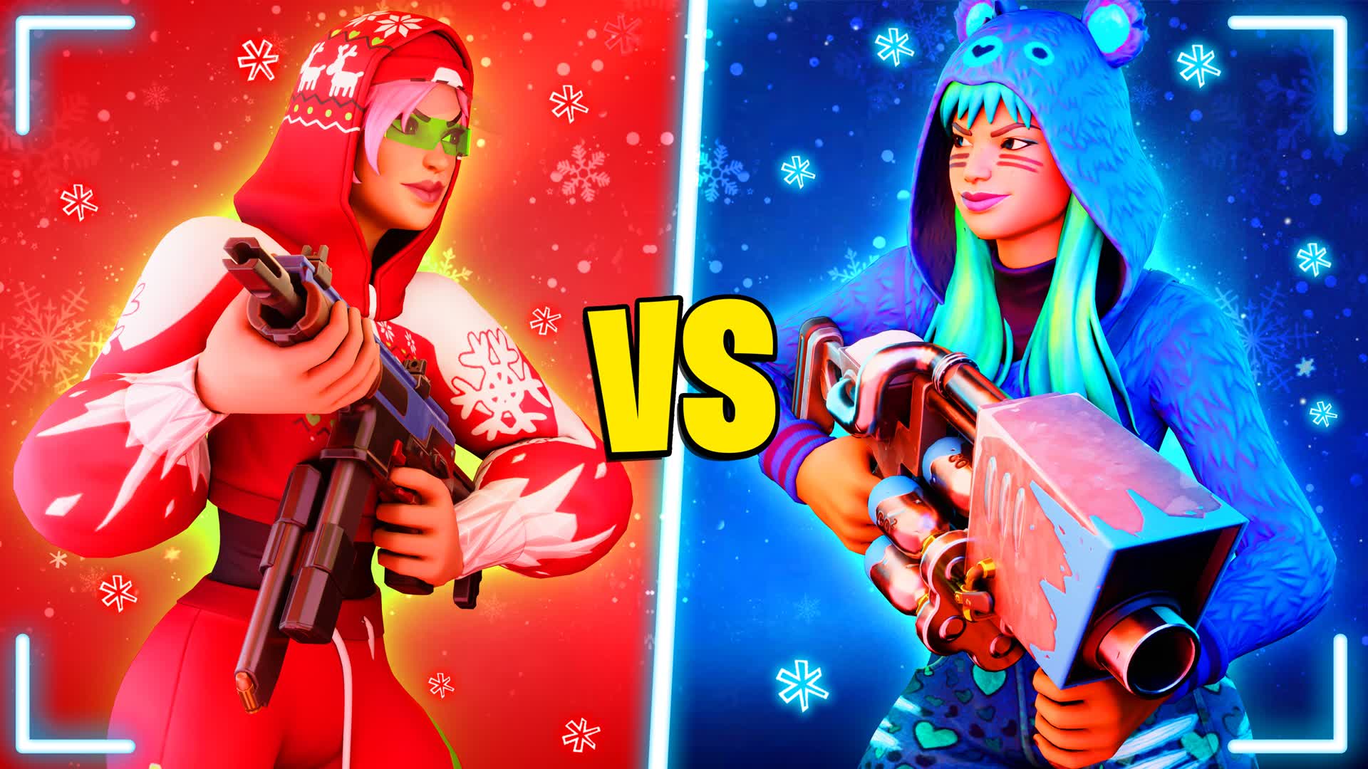🎅🔴 RED VS BLUE 🔵🥶 CHRISTMAS🎄 6640-9885-5895 by RoxSleif - Fortnite.GG
