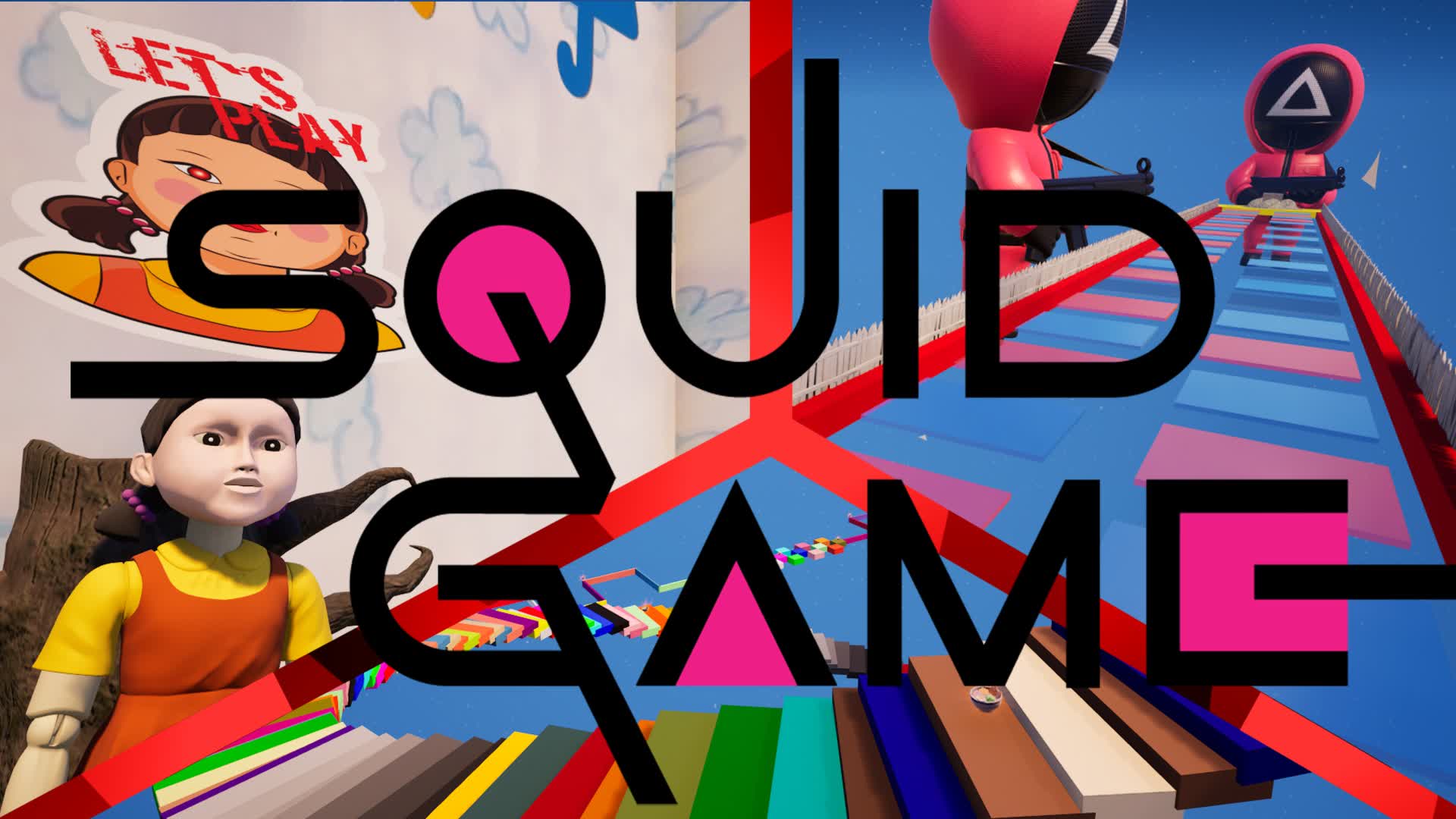 Impossible Squid Guys - Glass Bridge 2🦑 4202-9392-8087 by panda31 - Fortnite Creative Map Code ...