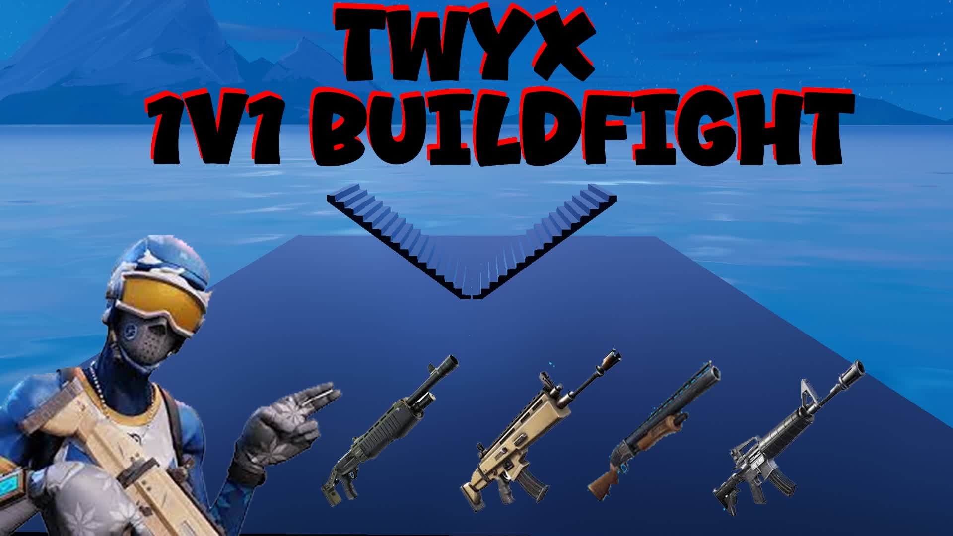 1V1 Build Fights [TWYX] 🌎 8860-9246-7586 by twyx - Fortnite Creative Map Code - Fortnite.GG