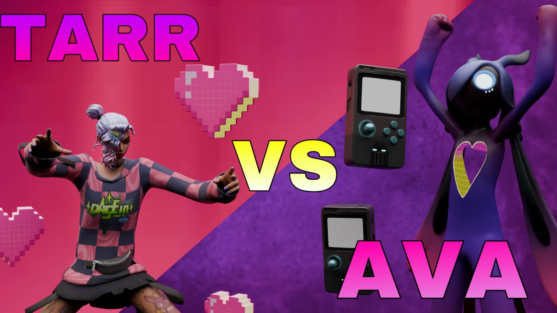 Tarr Vs Ava (FIRST PERSON MODE) 1038-0454-9500 من ابتكار avatarr - Fortnite