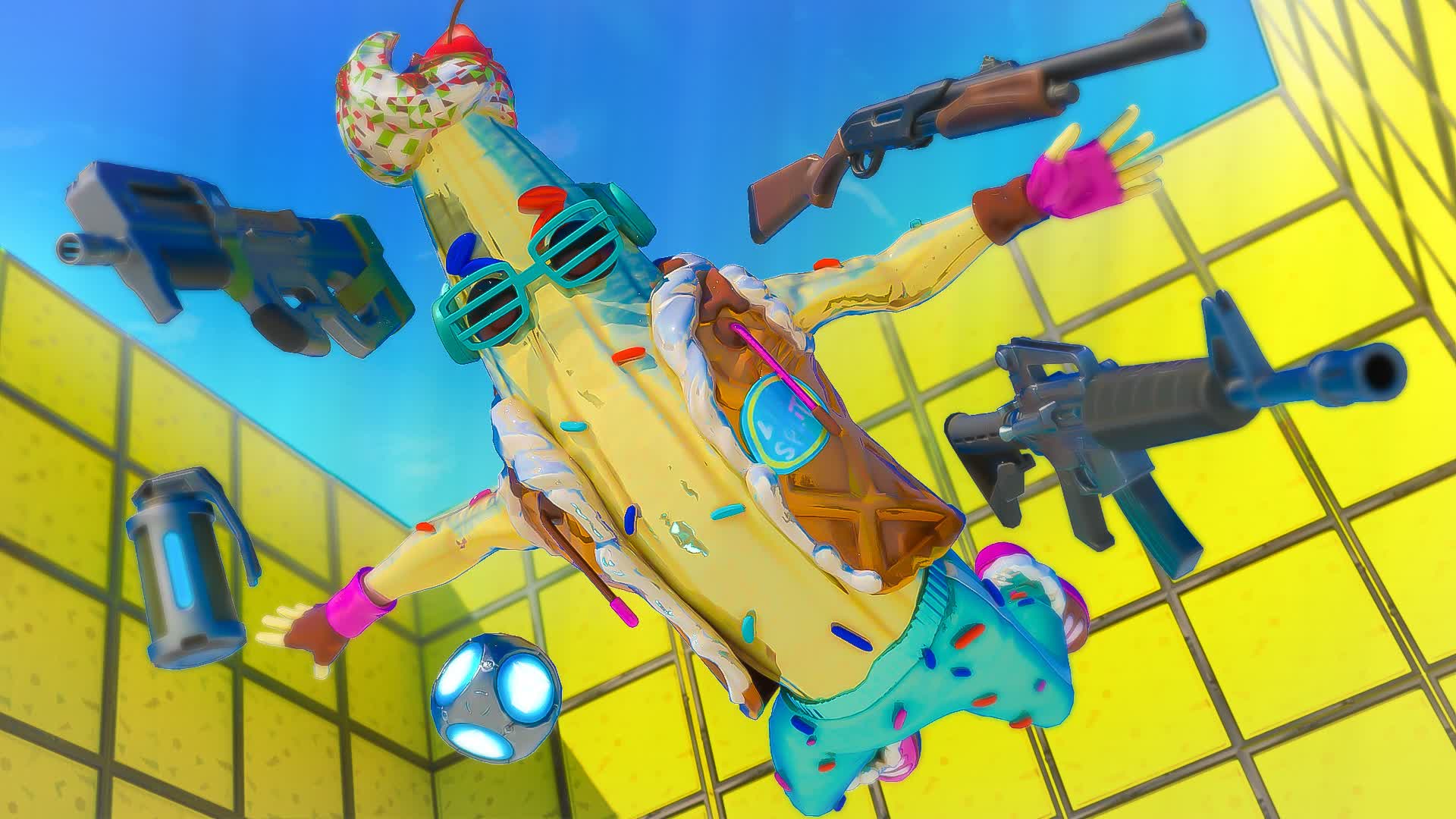 🍌BANANA PIT - FFA🍌 9310-1794-2818 by lazarek - Fortnite Creative Map ...