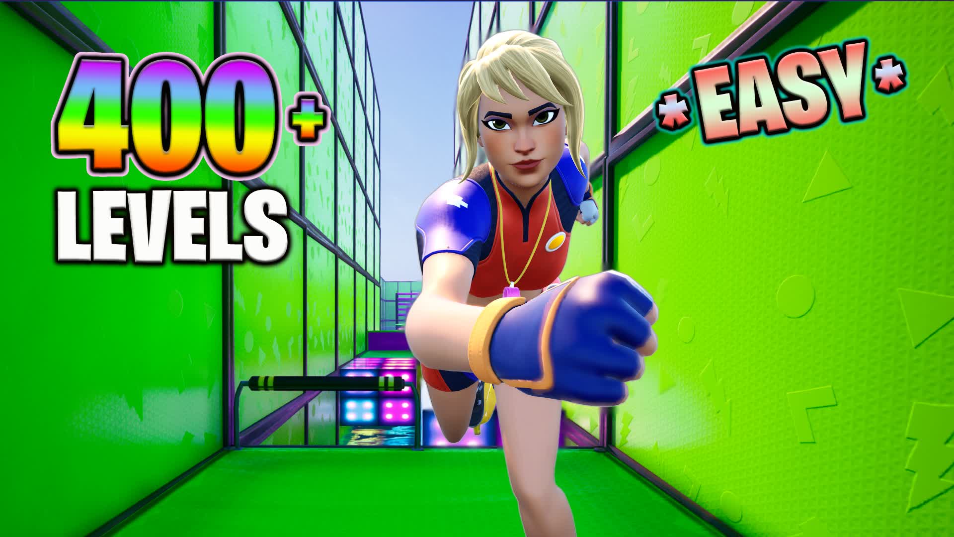 DEFAULT PARKOUR 400+ EASY 0041-2051-0657 by fnperson - Fortnite ...