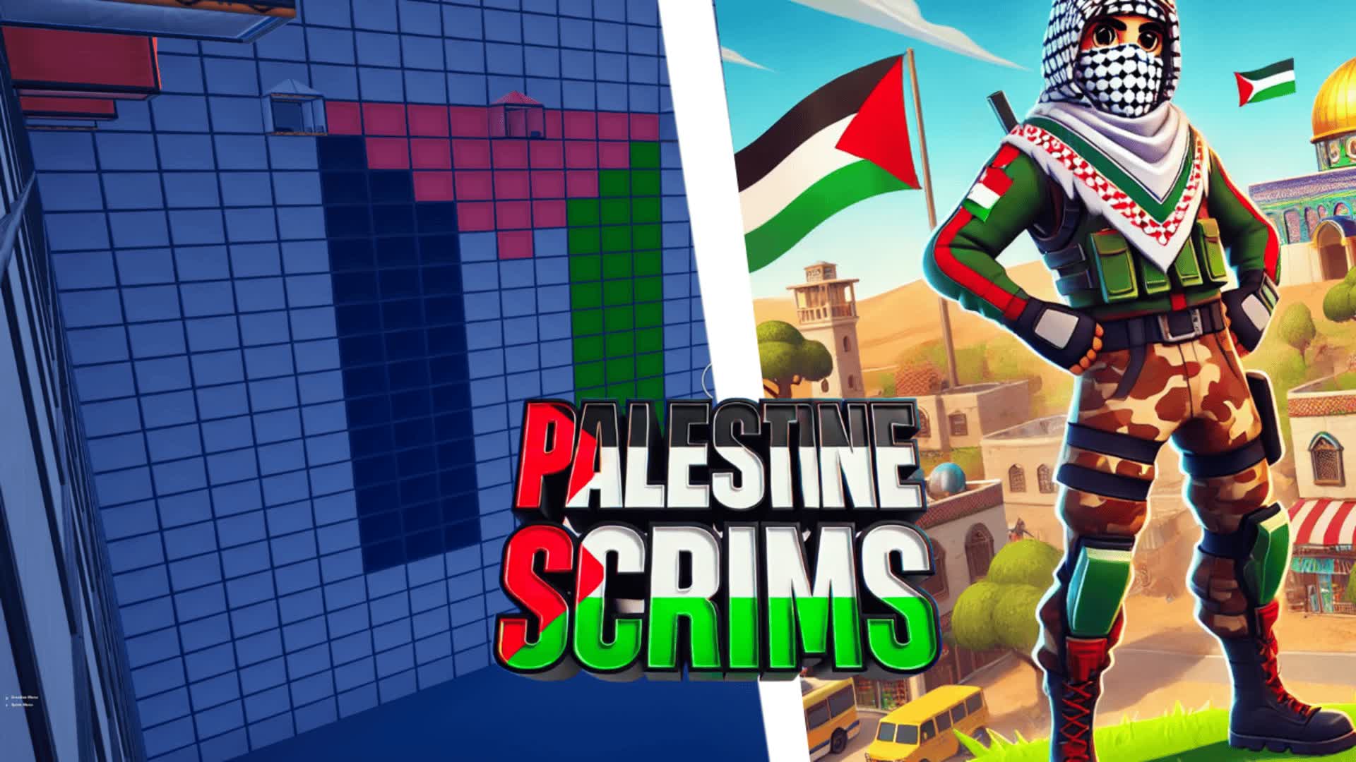 🇵🇸 PALESTINE SCRIMS🇵🇸 - سكرمز RASF 9910-5202-5803 by lysop - Fortnite ...