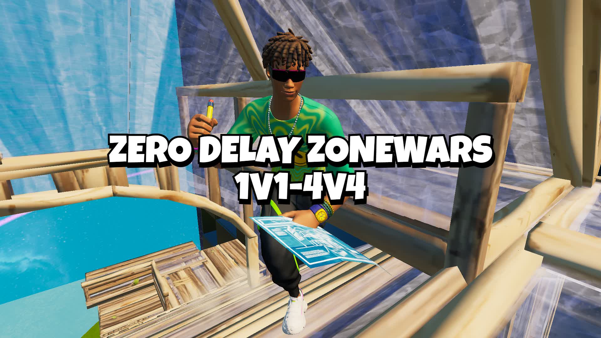 ZERO DELAY 1V1-4V4 ZONEWARS 8562-4537-7162 by demberski - Fortnite Creative Map Code - Fortnite.GG