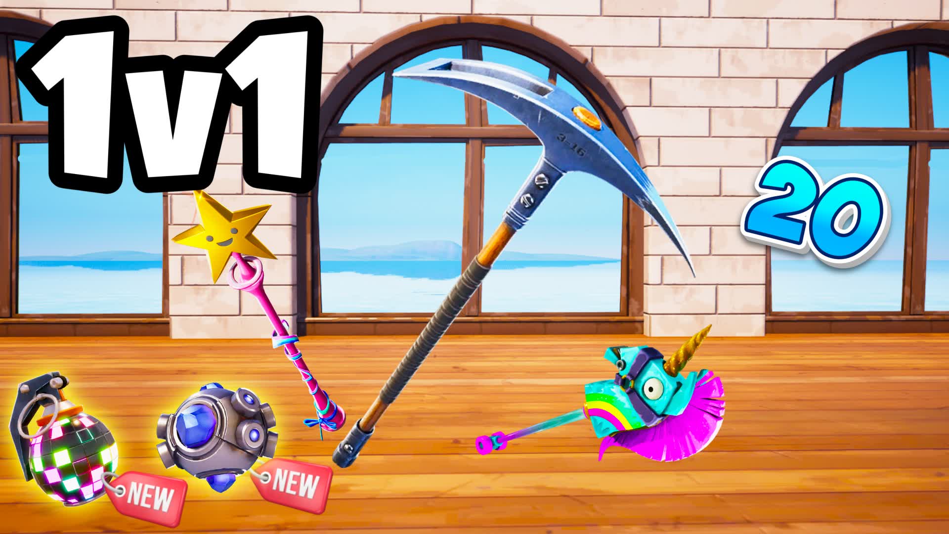 ONLY PICKAXE 1V1 🚫 6671-0351-6119 by delfincraft - Fortnite Creative Map Code - Fortnite.GG