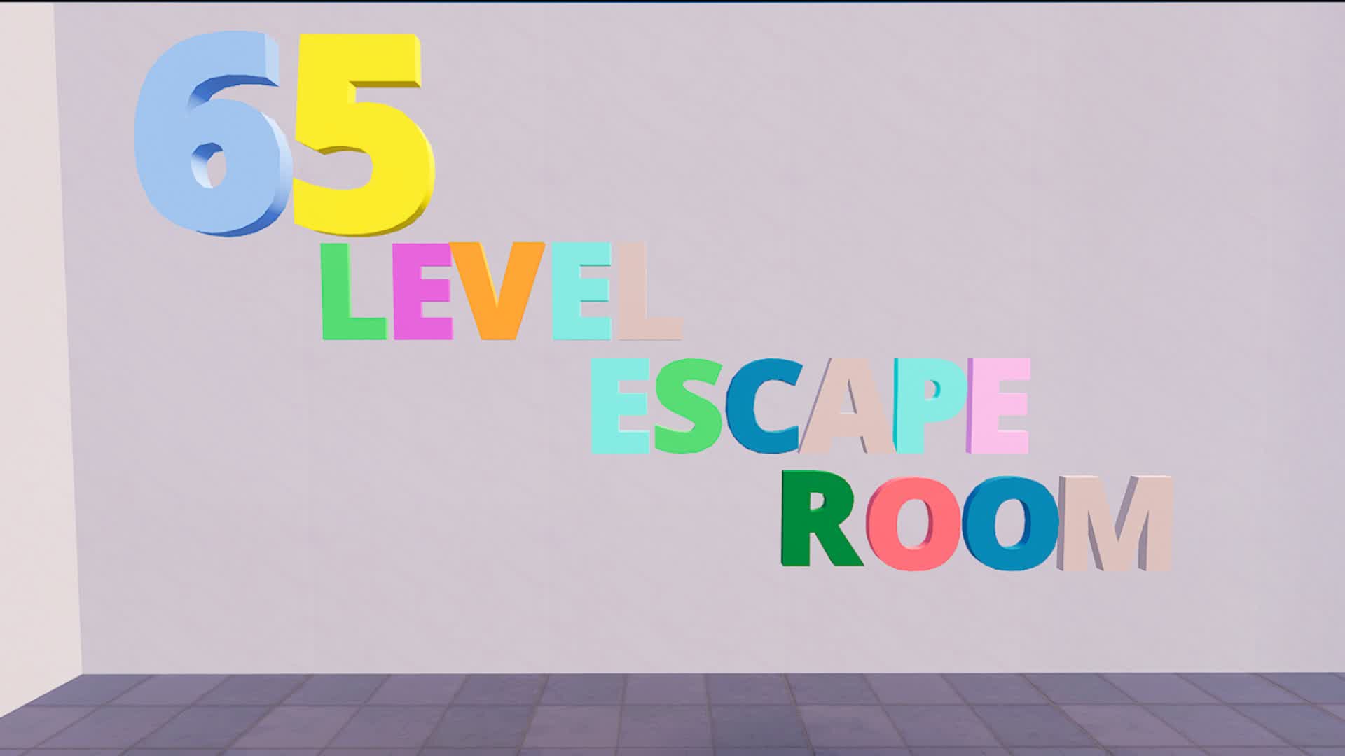 65 Level Escape Room 1866-0122-4785 by blue2 - Fortnite Creative Map ...