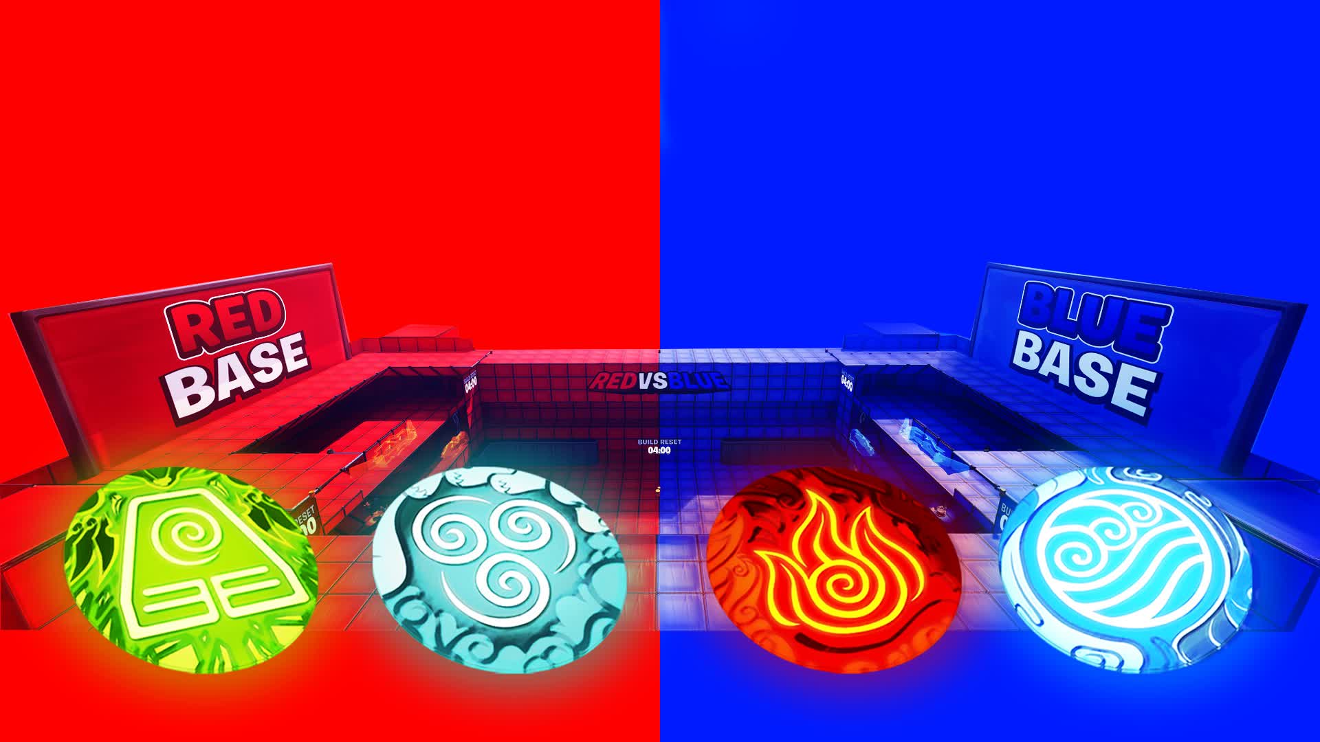 🔥AWESOME RED VS BLUE 🔴🔵 2524-9943-5311 by thestudio - Fortnite Creative ...