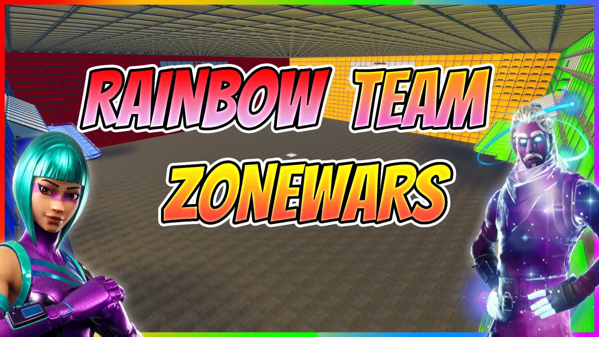 🏆 RAINBOW TEAM ZONEWARS 🏆 8974-5835-3529 by pvndo - Fortnite Creative ...