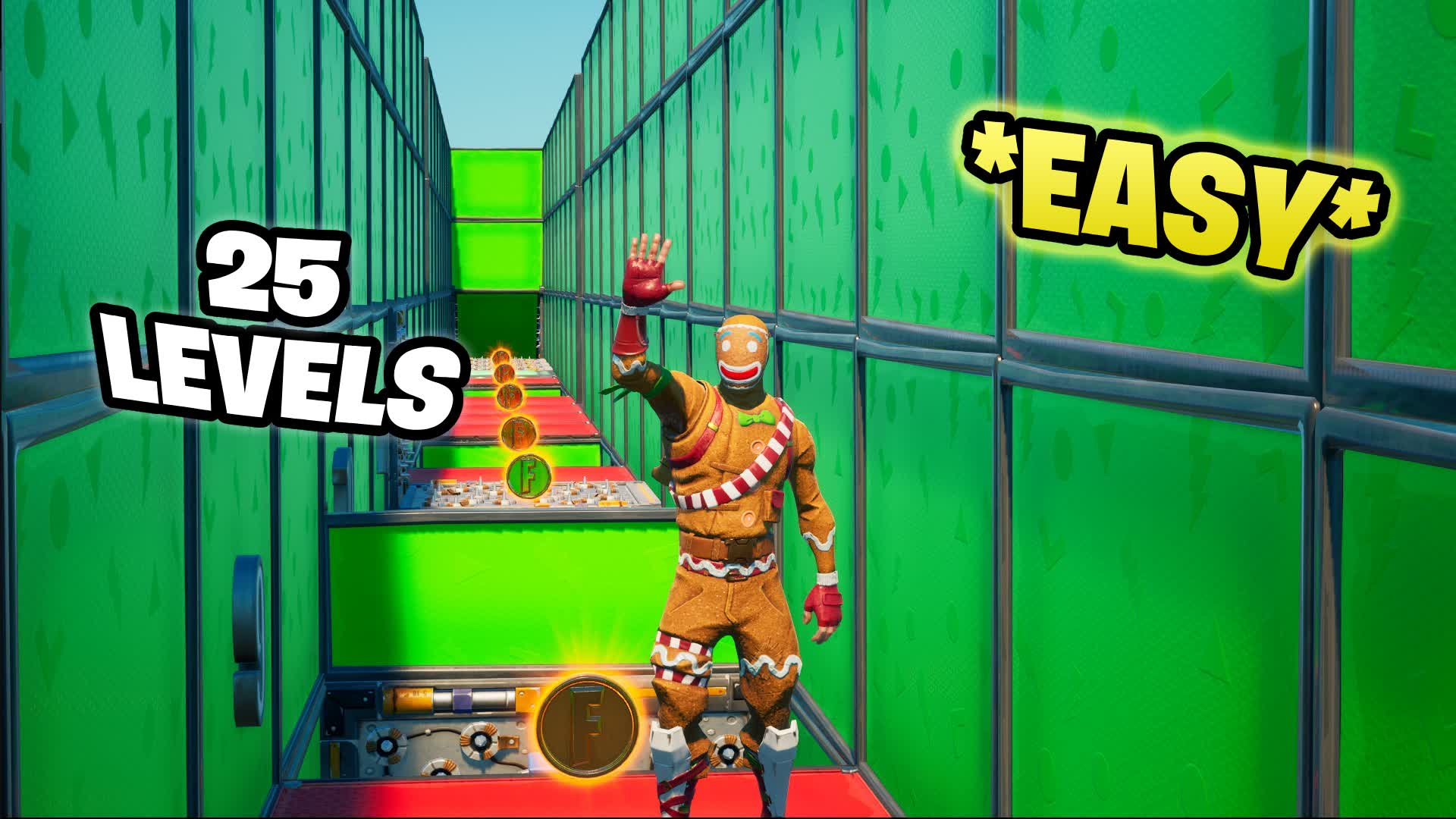 25+ Level Deathrun (Easy) 8564-0896-9372 by tombaa - Fortnite Creative Map Code - Fortnite.GG