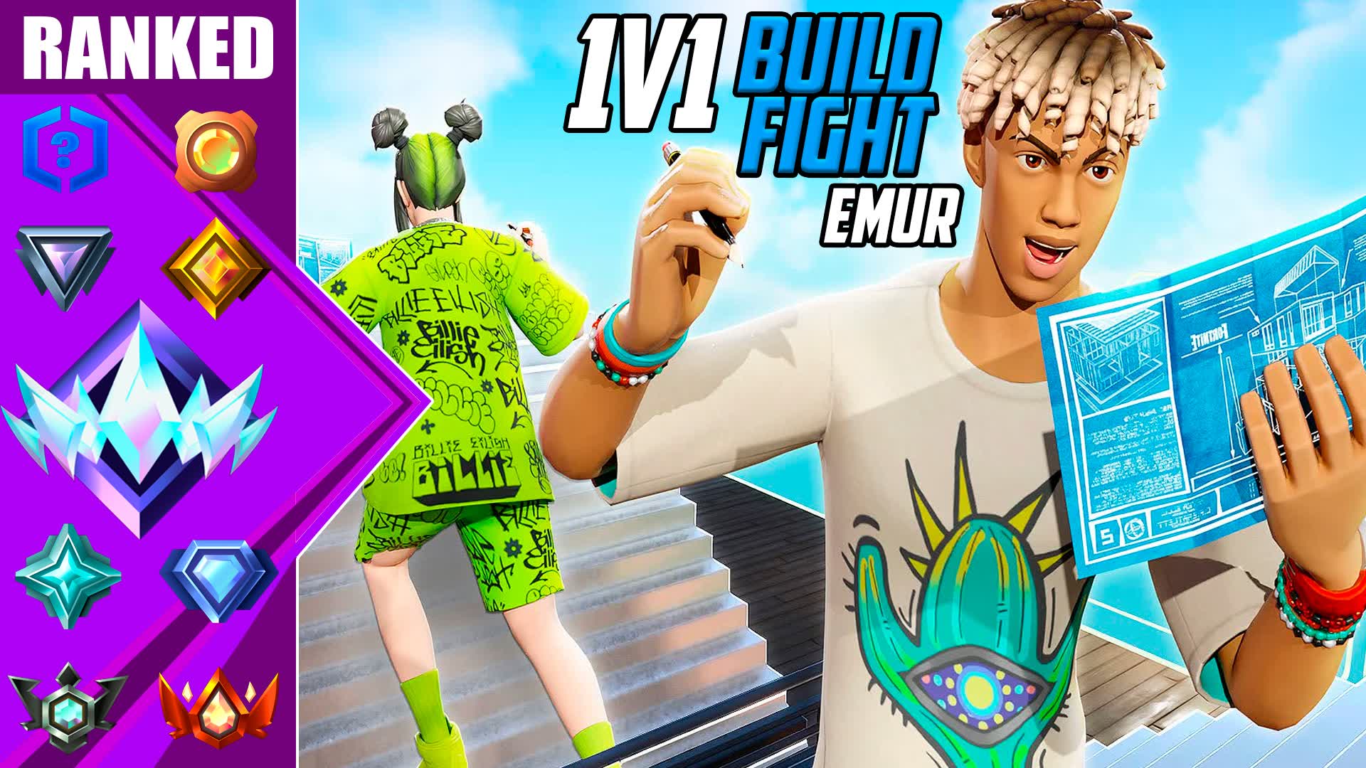 1v1 Build Fight [Emur] 3522-6018-4546 by emur - Fortnite Creative Map ...