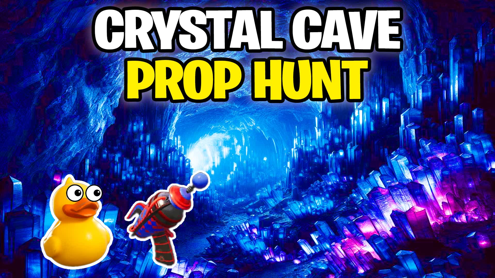 CRYSTAL CAVE PROP HUNT 🦆 TDG 4293-6752-4879 by tdgonly - Fortnite Creative Map Code - Fortnite.GG