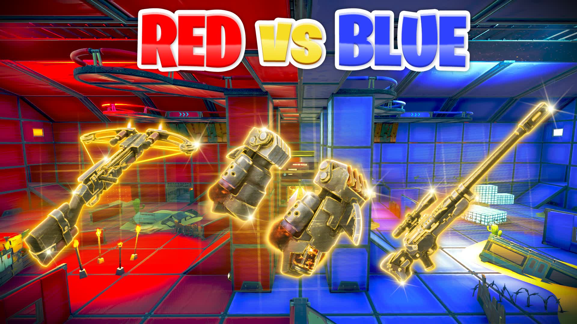 WRECKED RED vs BLUE 6781-0760-7173 by martex - Fortnite Creative Map ...