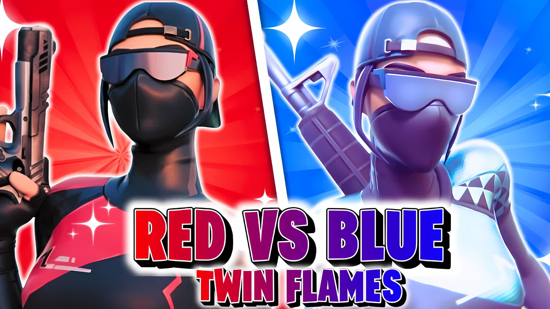 🔥RED vs BLUE: TWIN FLAMES🔥 1312-9404-6958 by promaps - Fortnite