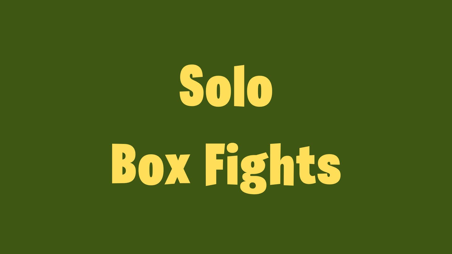 Solo Box Fights 6608-3681-7531 by sxrf - Fortnite
