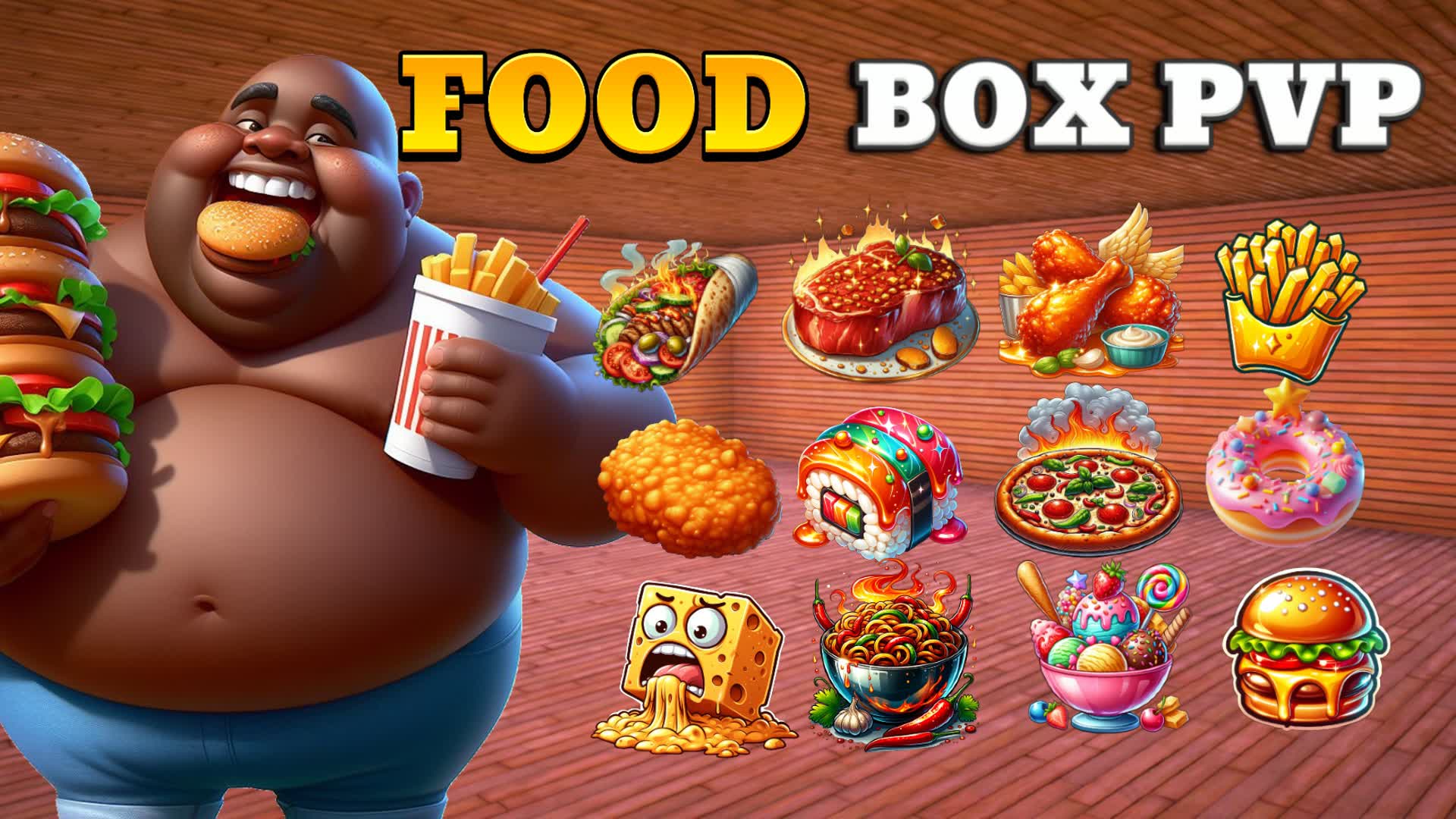 🍕FOOD BOX PVP📦 9214-1990-4956 by geen - Fortnite Creative Map Code ...