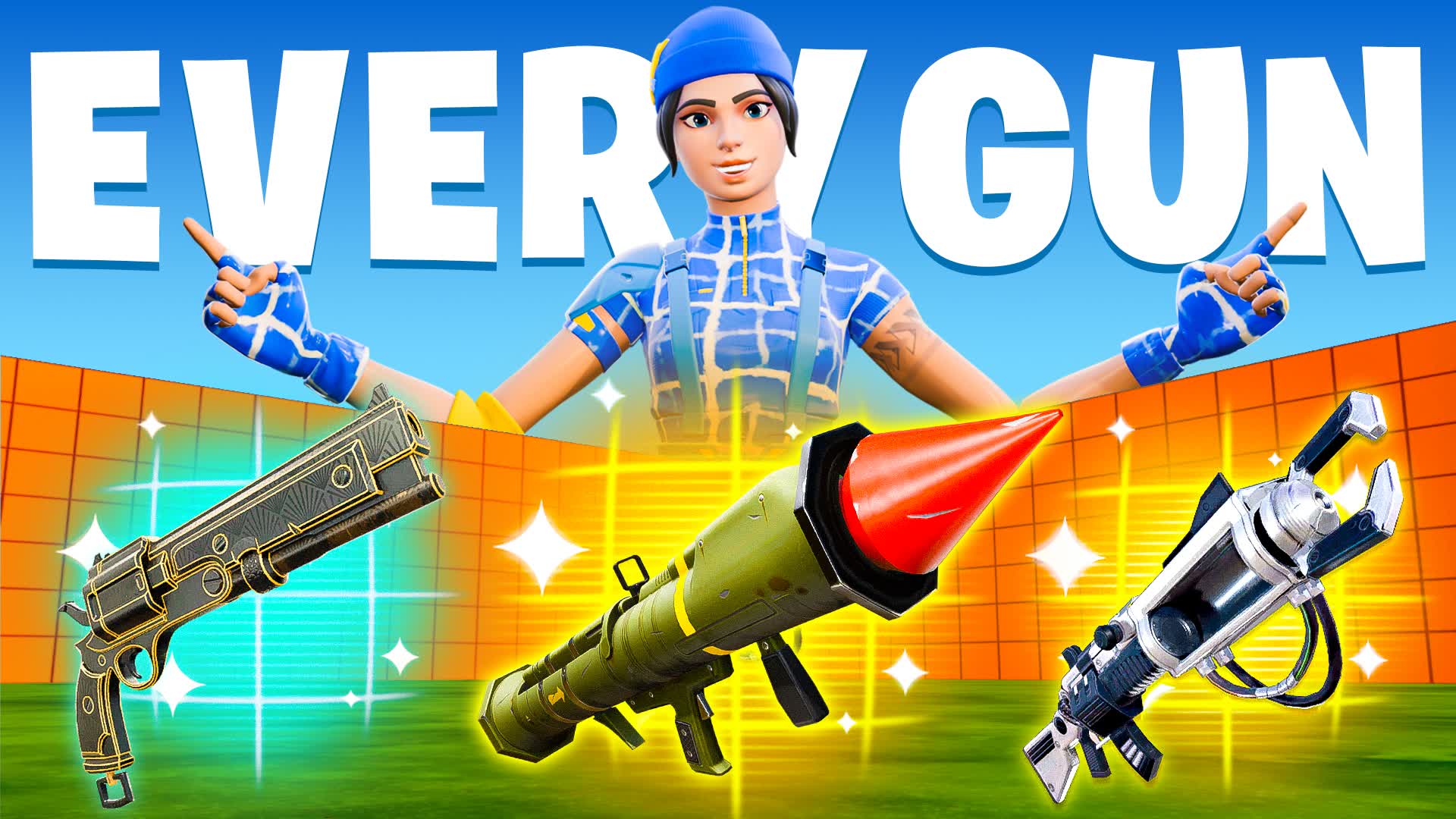 EVERY WEAPON & VEHICLE 1V1 0786-1126-5504 by futurelab - Fortnite Creative Map Code - Fortnite.GG