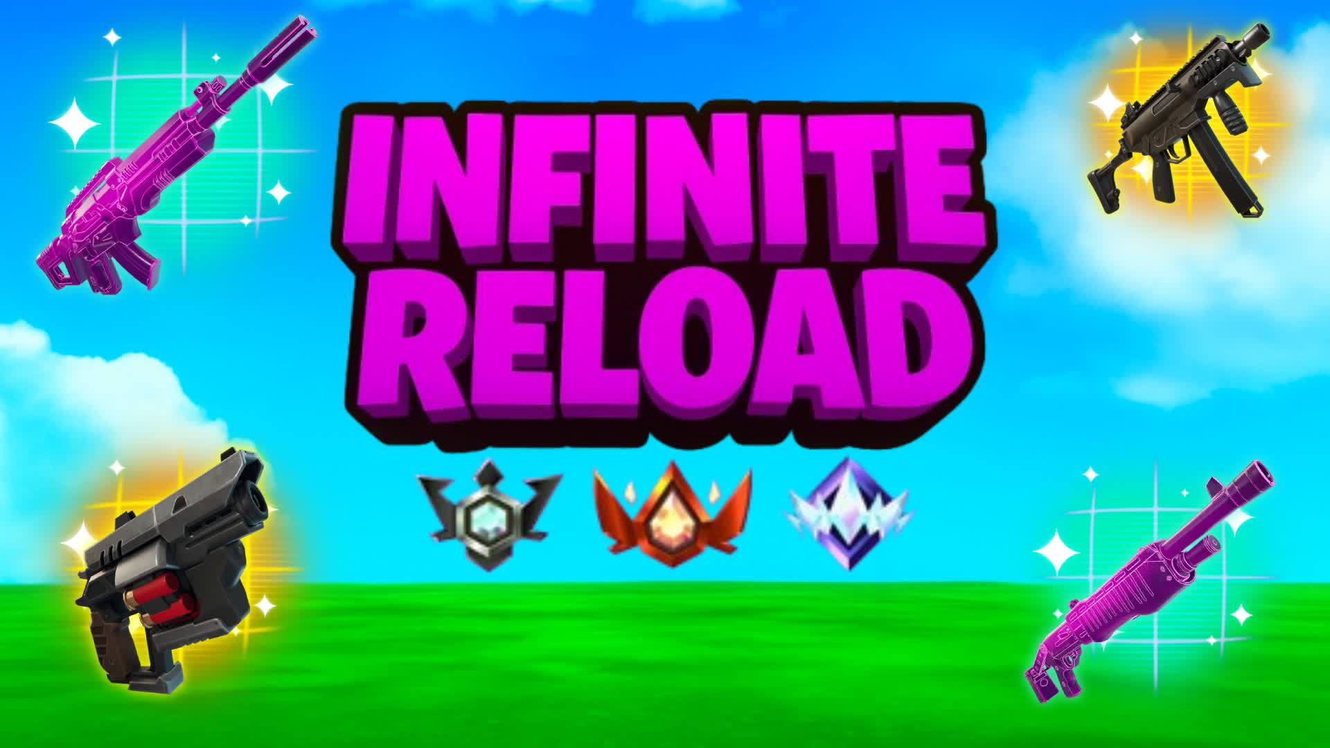 Infinite Reload - إعادة الشحن اللانهائية 8850-6030-9196 by kyxhlern - Fortnite Creative Map Code ...