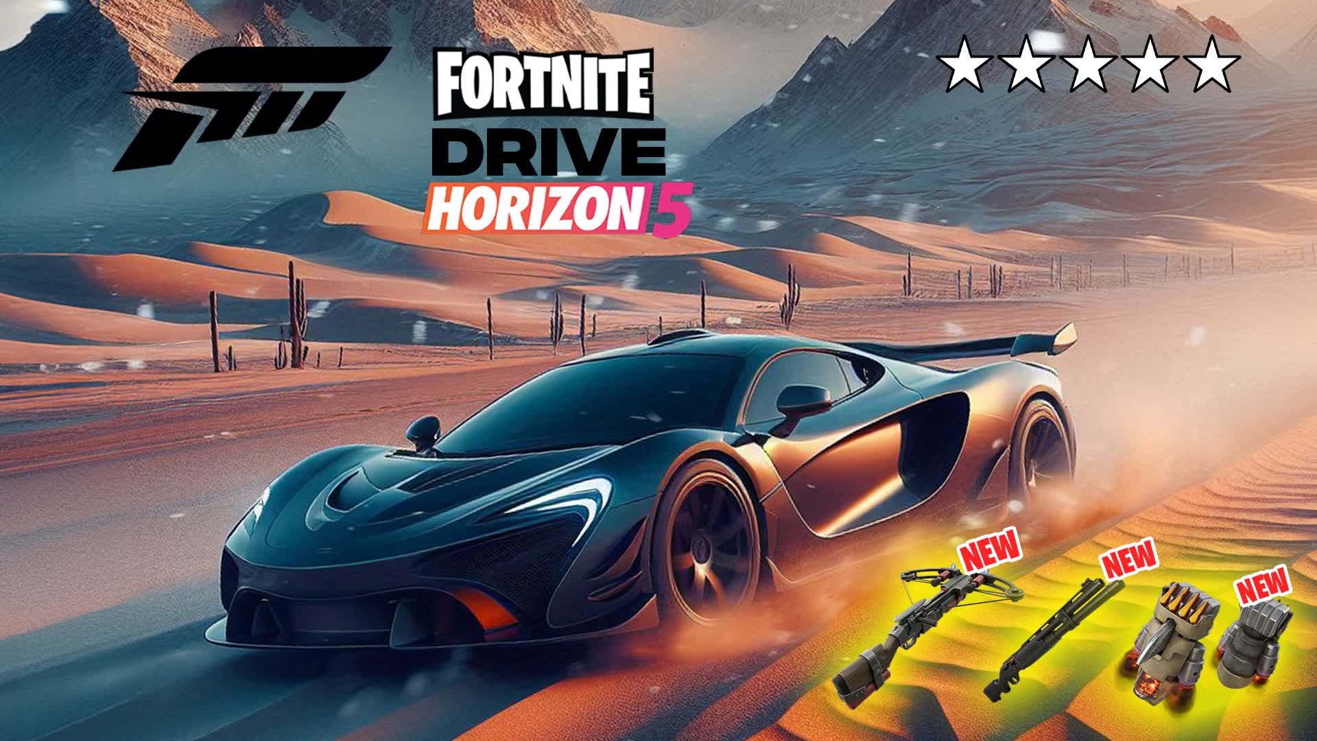 HORIZON DRIVE FORTNITE 5 🌄 3339-4908-6083 by wdz7 - Fortnite Creative ...